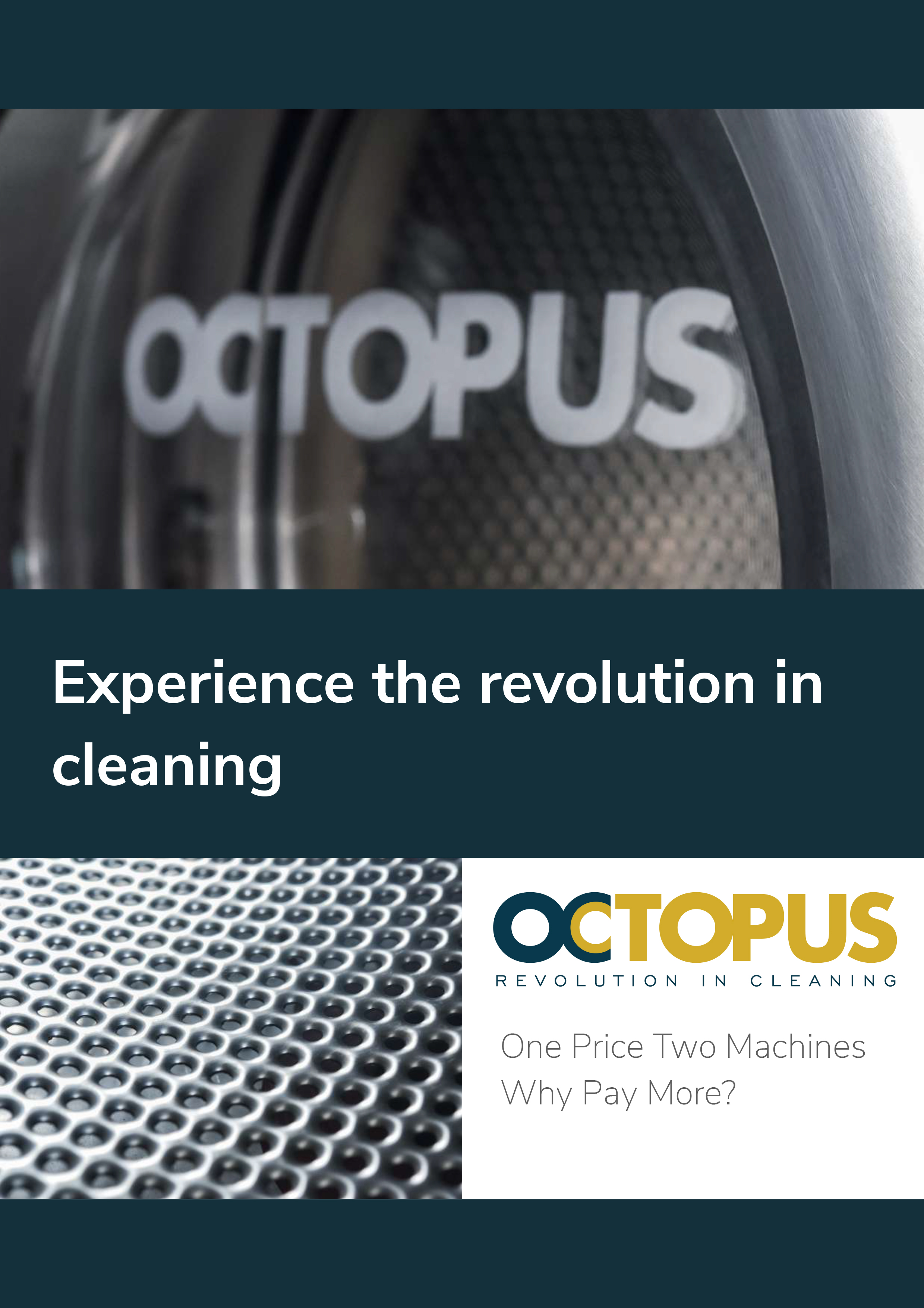 Octopus Laundry Equipment Catalogue - One Price Two Machines